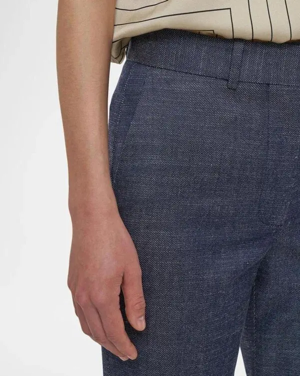 JOSEPH Morissey Flare-leg Sartorial Denim Pants