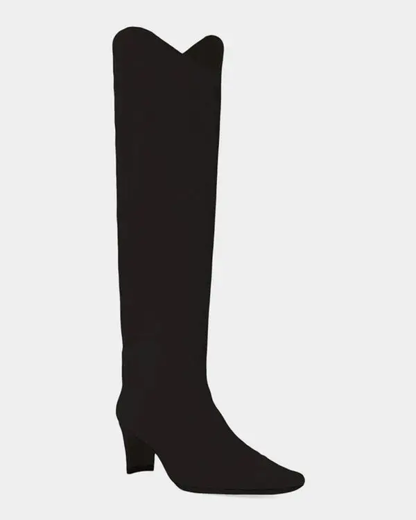 Staud Western Suede Wally Boots