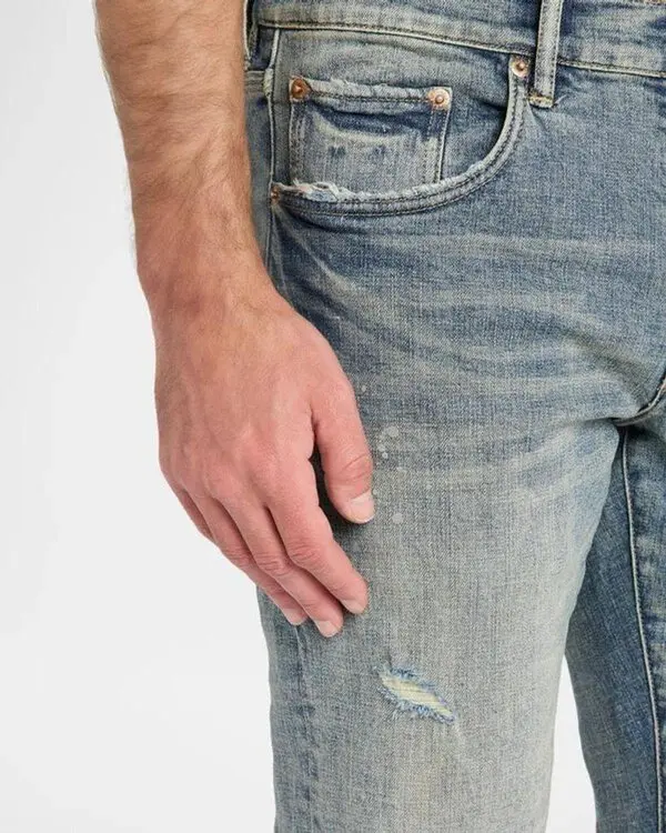 PURPLE BRAND Apos;s D-worn Distressed Skinny Jeans