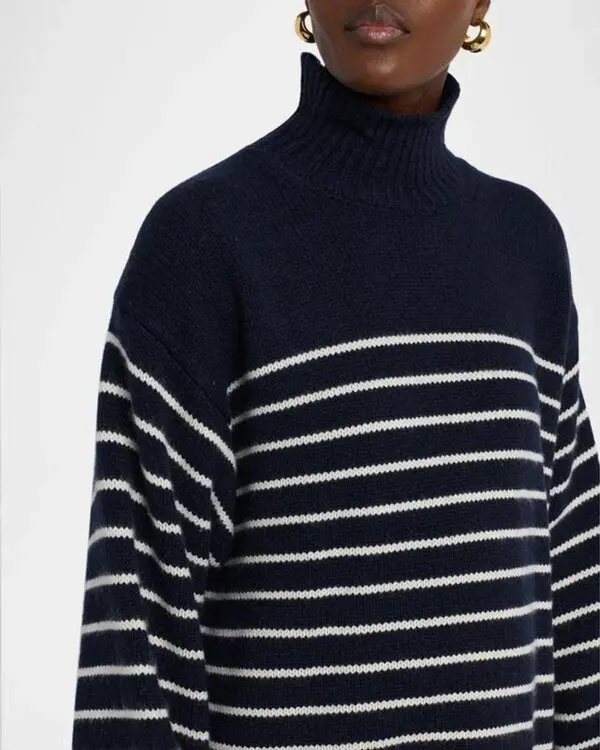 FRAME The Striped Cashmere Sweater