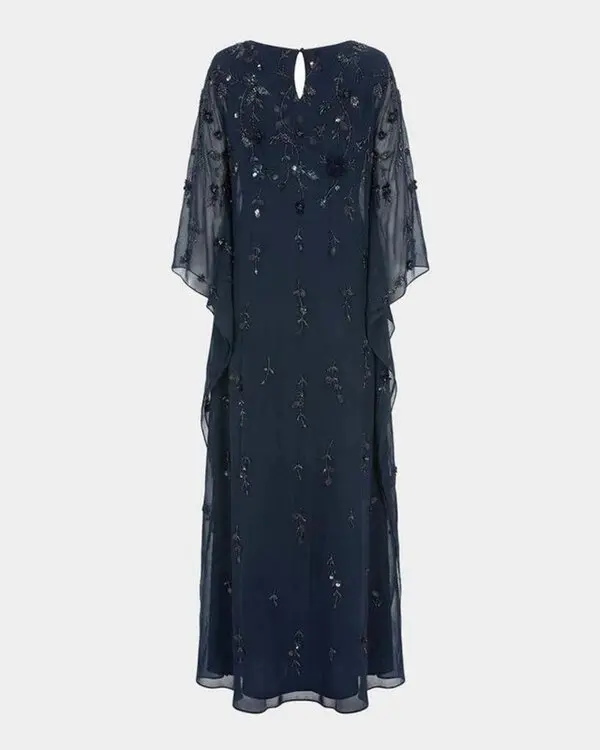 Mac Duggal Embellished Trapeze Dress - Midnight