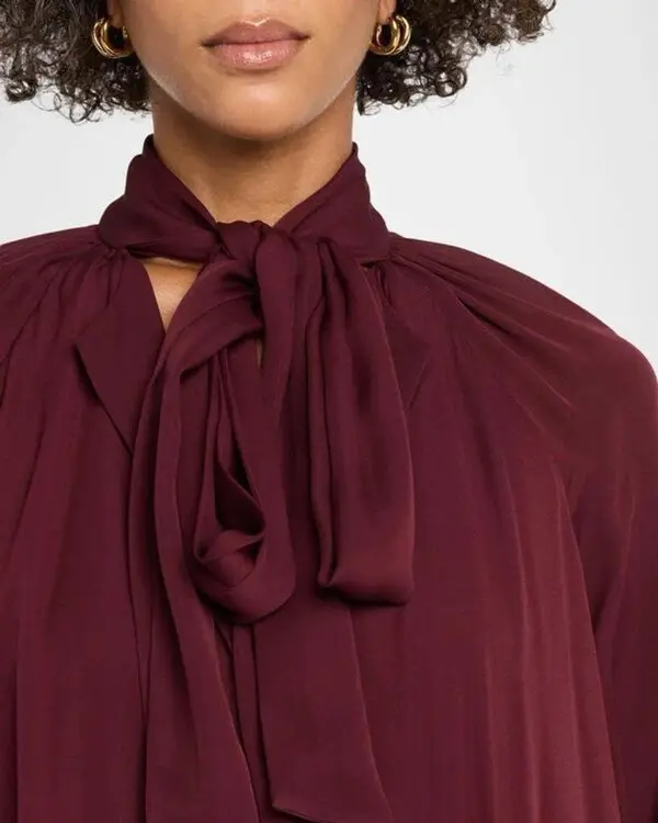 Simkhai Isobel Silk Mini Dress - Fig