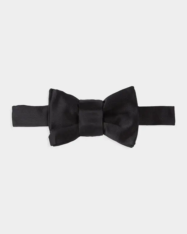 Charvet Silk Satin Bow Tie