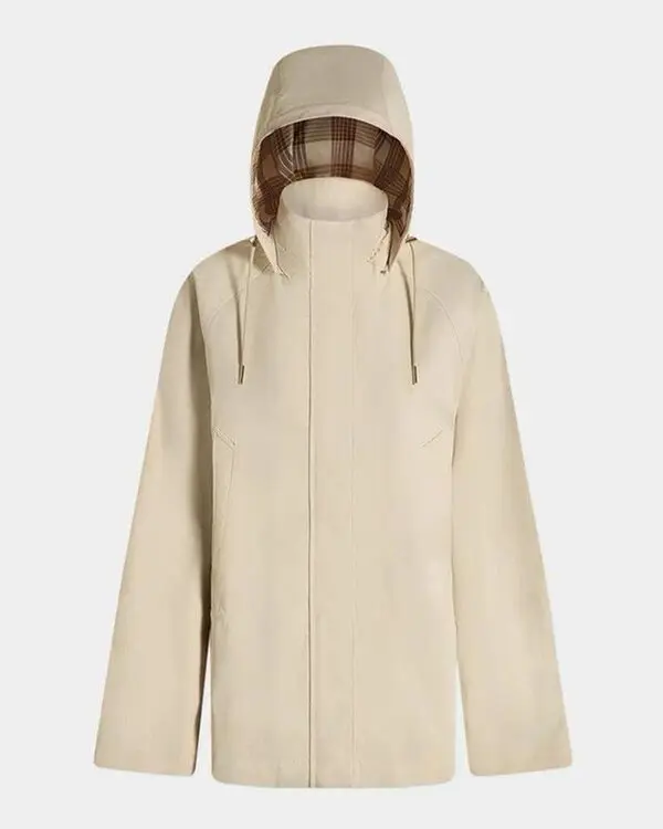 Varley Etta Short Hooded Rain Jacket