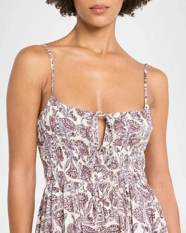 Ulla Johnson Aydin Cami Midi Dress - Meadow