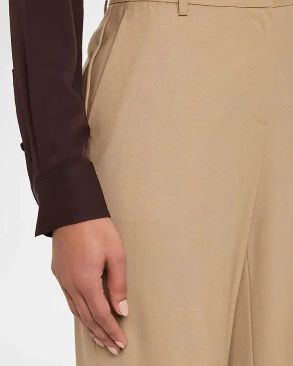 Lafayette 148 New York Gates Straight-leg Pants - Brownstone