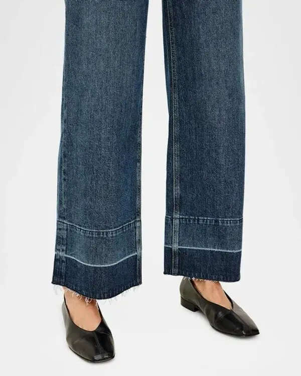 Rails Getty Crop Wide-leg Jeans
