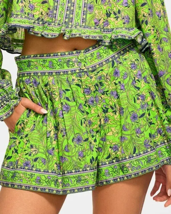 Ramy Brook Floral Quinn Shorts