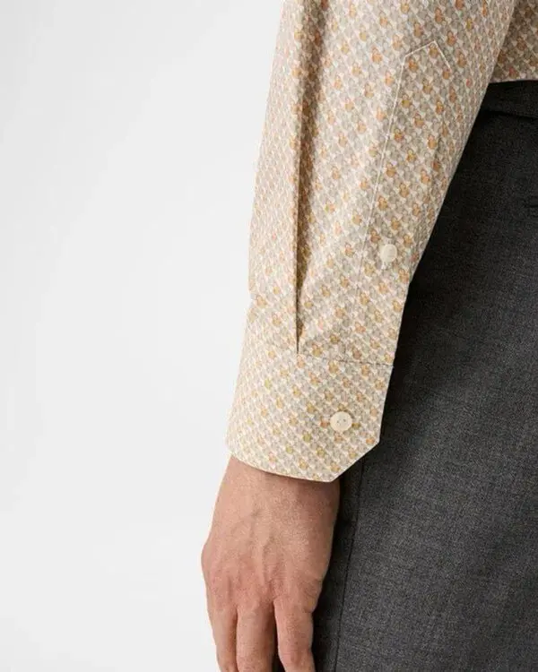 Eton Apos;s Signature Twill Slim-fit Dress Shirt - Orange