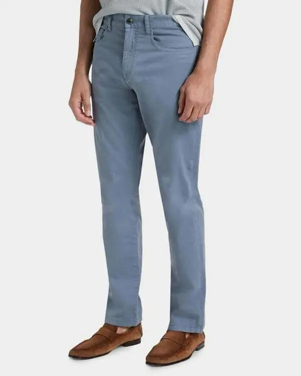 Canali Apos;s Cotton Slim Straight Leg Five-pocket Pants