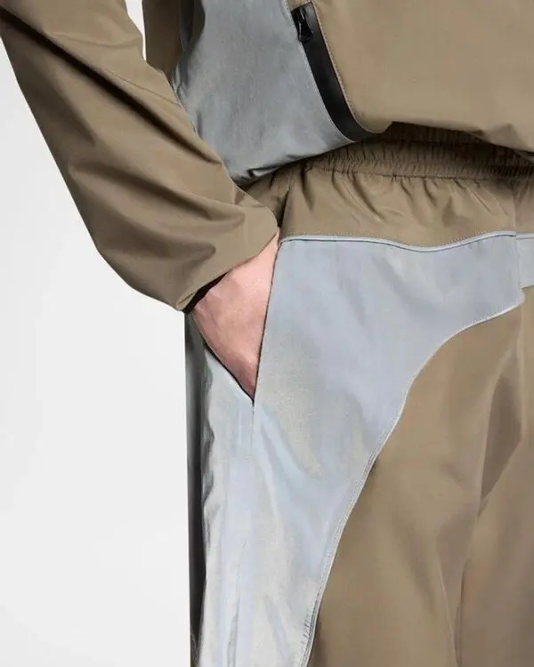 Balenciaga Apos;s Techwear Tracksuit Shorts - Grey