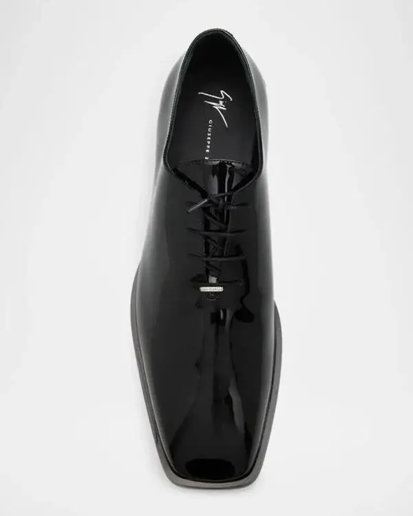 GIUSEPPE ZANOTTI Apos;s Moony Patent Leather Oxfords