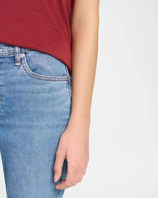 Rag & Bone Wren Straight-leg Cropped Jeans