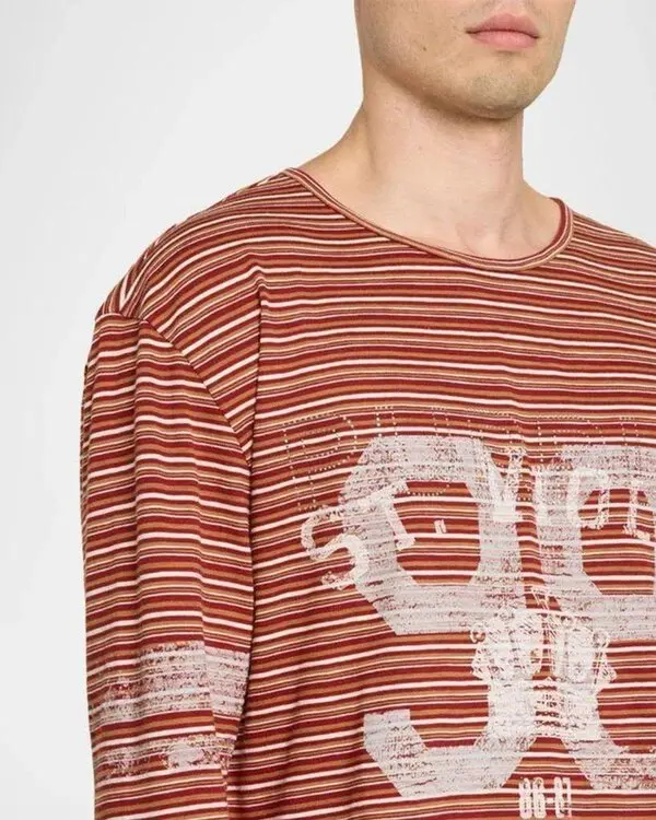 PURPLE BRAND Apos;s Striped Slub Jersey Shirt