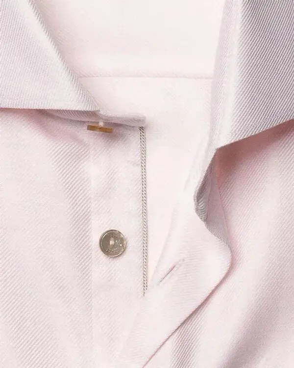 Eton Apos;s Cotton And Linen Solid Sport Shirt