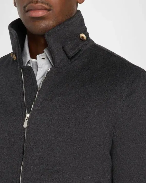 Brunello Cucinelli Apos;s Stretch-jersey Jacket - C003 Anthr