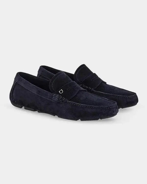 FERRAGAMO Apos;s Petite-gancini Suede Driving Loafers