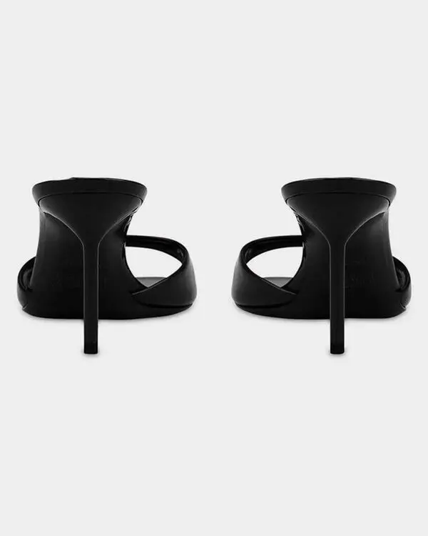 Paris Texas Lidia Patent Stiletto Mule Sandals