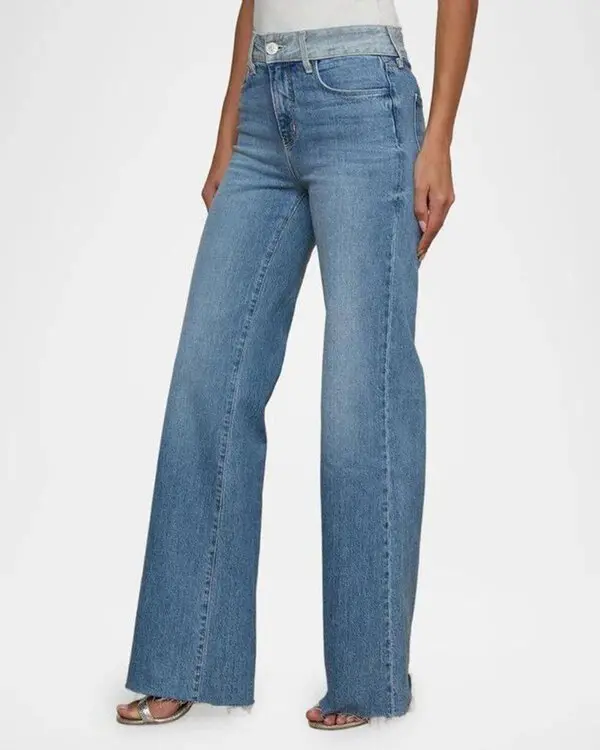 L & APOS;AGENCE Louane Ultra-high Rise Wide-leg Jeans