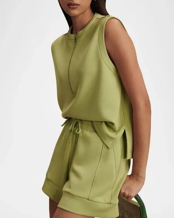 Varley Simmons Half-zip Tank Top