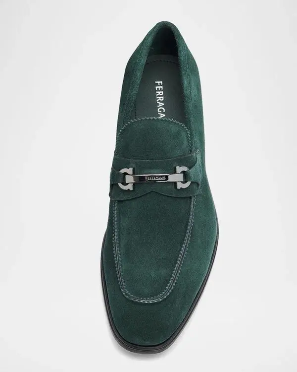 FERRAGAMO Bently Leather Loafers