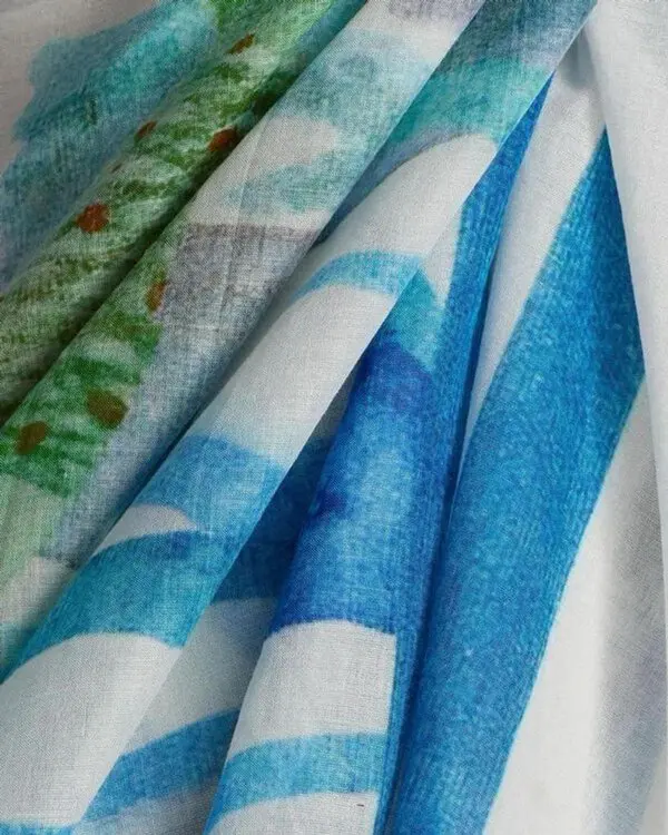 MILLY Under The Ocean Sarong - Blue Multi