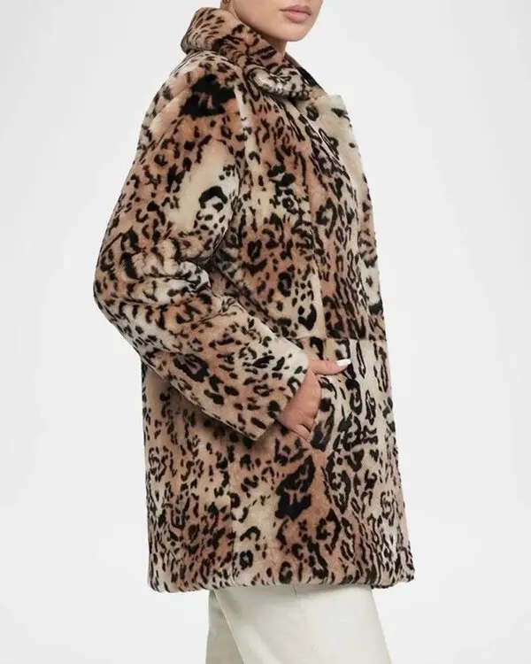 Gorski Animal-print Select Lamb Shearling Jacket