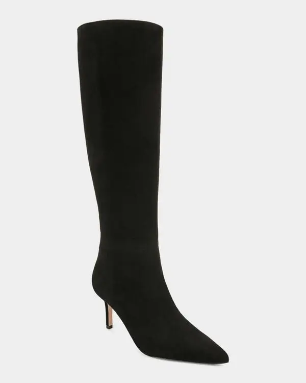 Veronica Beard 70mm Lisa Suede Knee-high Boots