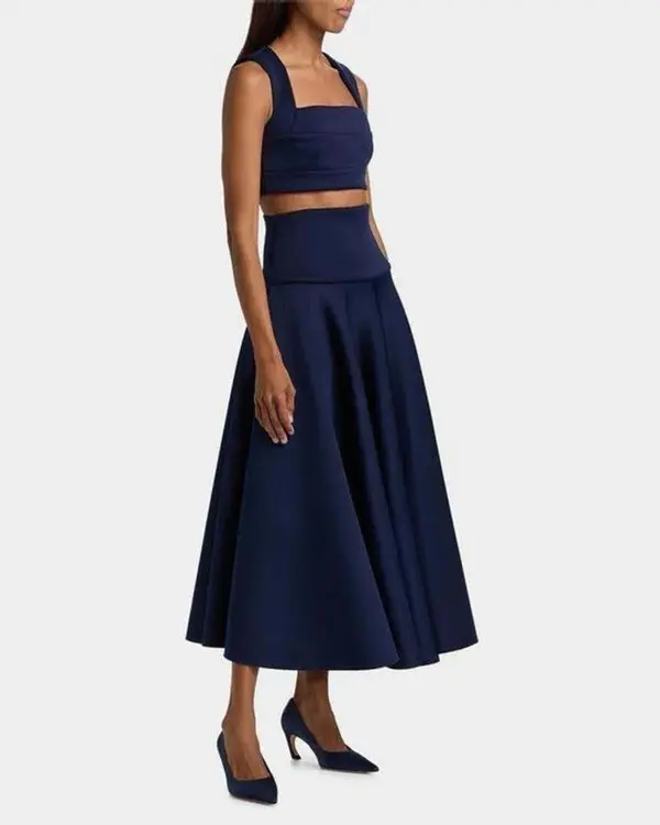 Black Halo Pamina 2-piece Midi Skirt Set