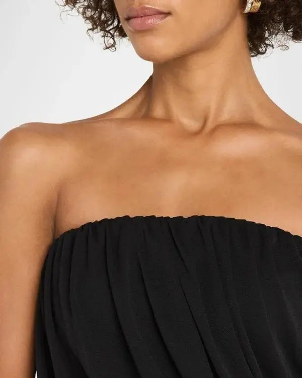 Cinq À Sept Calden Draped Strapless Top