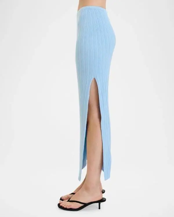 Ph5 Hazel Ribbed Midi Skirt