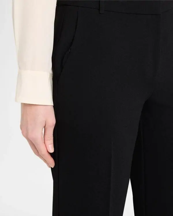 Kobi Halperin Gloria Cropped Slim-leg Pants - Black