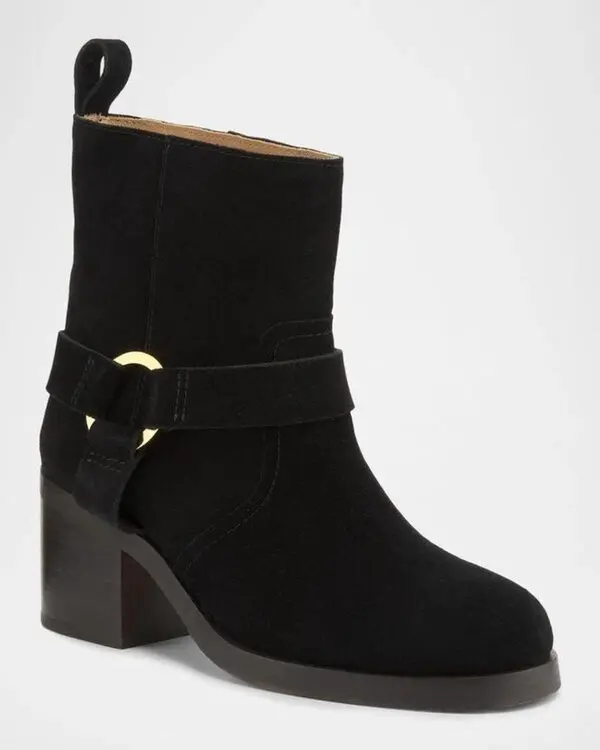 ODISSI Hailey 65mm Suede Ankle Boots