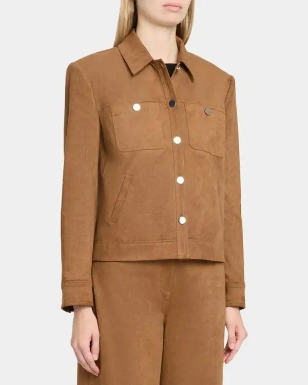 TOCCIN Isalya Boxy Button-front Jacket