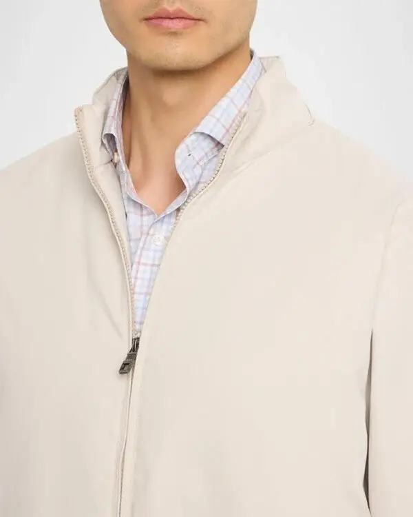 Peter Millar Apos;s Bleecker Wind-resistant Jacket - Stone