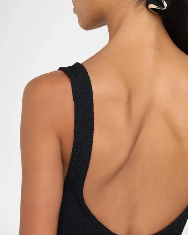 Burberry X Hunza G Domino Check Ring One-piece Swimsuit