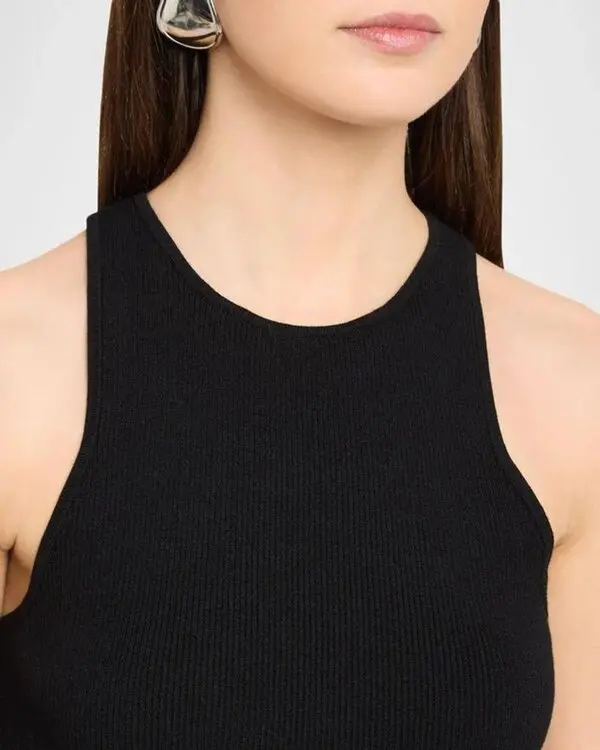 TOCCIN Avery Racerback Tank Top - Jet