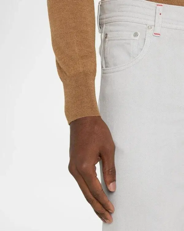 Kiton Apos;s Cotton Stretch Slim Five-pocket Pants