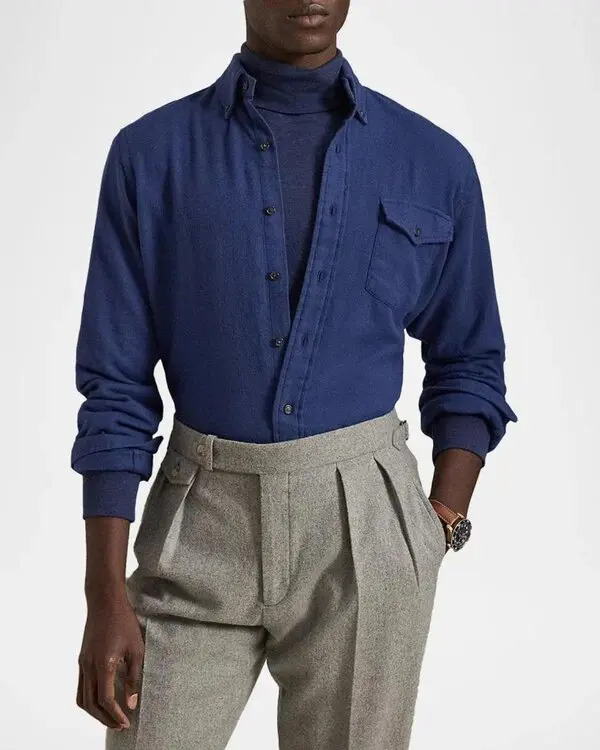 Polo Ralph Lauren Apos;s Classic-fit Twill Workshirt