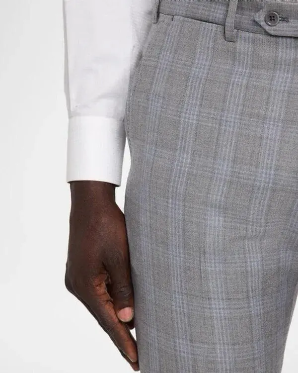 Emporio Armani Apos;s Plaid G Line Wool Two-piece Suit