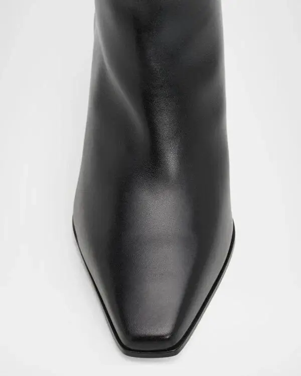 STUART WEITZMAN 85mm Stassi Leather Knee-high Boots