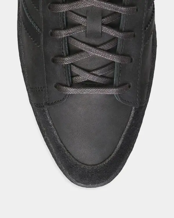 Y3 Apos;s Willy Chavarria X Adidas Leather Dress Sneakers - Black