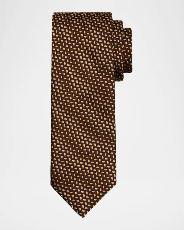 Brioni Apos;s Micro-jacquard Silk Tie