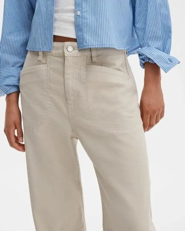 Rag & Bone Stevie Mid-rise Utility Pants - Tan