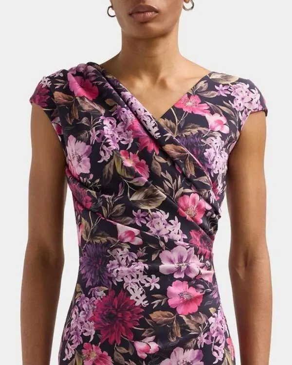 Chiara Boni La Petite Robe Dids Floral Jersey Midi Dress - Danielle