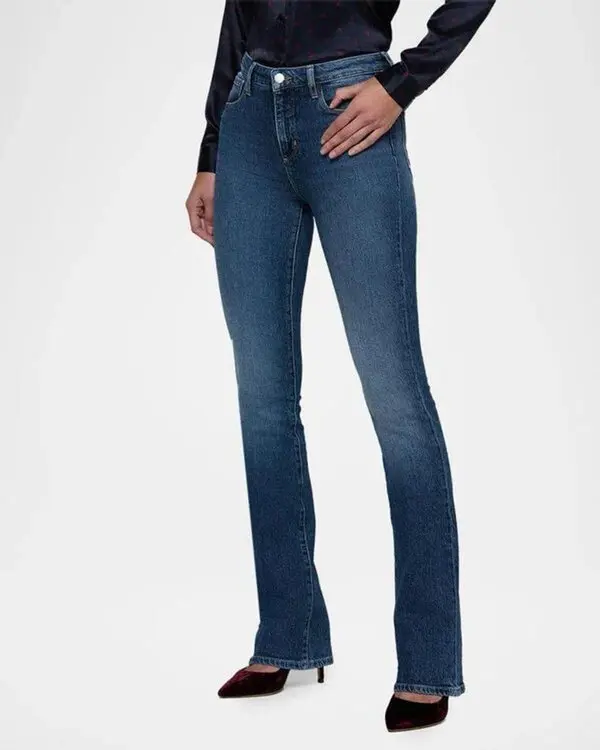 L & APOS;AGENCE Selma High-rise Sleek Jeans