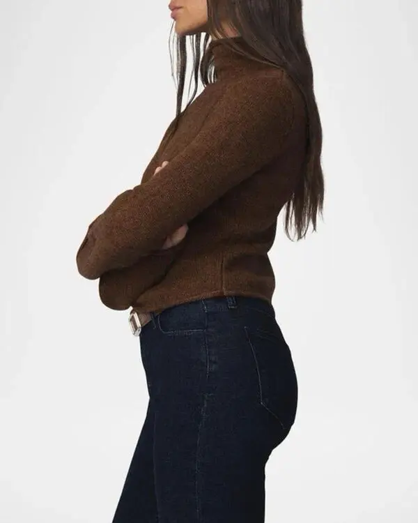 JOE & APOS;S JEANS The Jane Roll-trim Wool Sweater