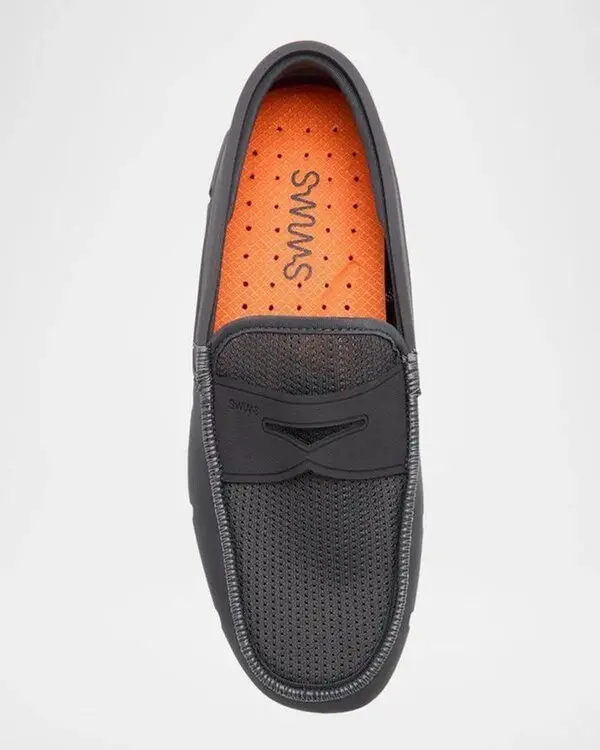 Swims Apos;s Mesh Penny Loafers - Charcoal