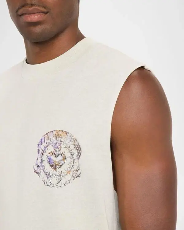 Ksubi Apos;s Anguish Cut Cotton Tank Top