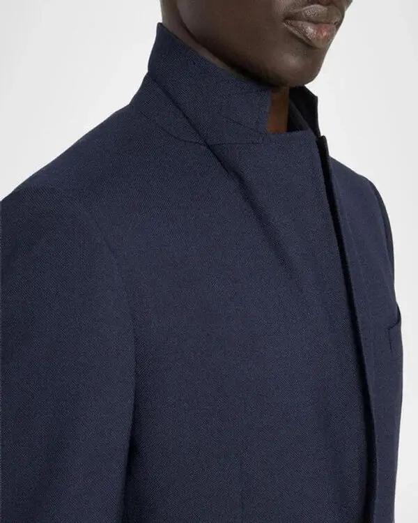 TOM FORD Apos;s Wool Hopsack Single-breasted Sport Coat